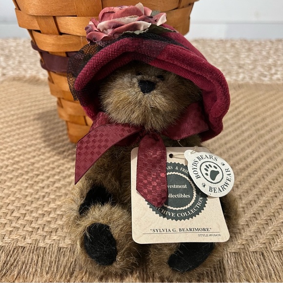 Boyds Bears | Accents | Boyds Bears 8 Sylvia G Bearimore In Beautiful ...